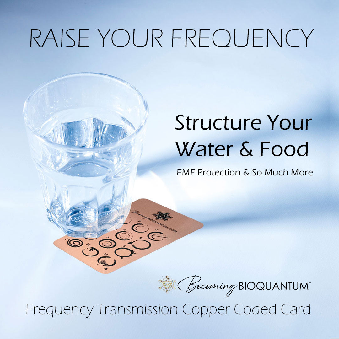 Frequency Transmission Copper Coded Card – Becoming BioQuantum